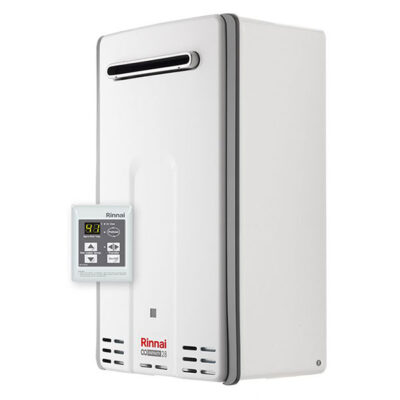 RINNAI - SCALDABAGNO A GAS LT. 11 DA ESTERNO INFINITY 11E METANO ...